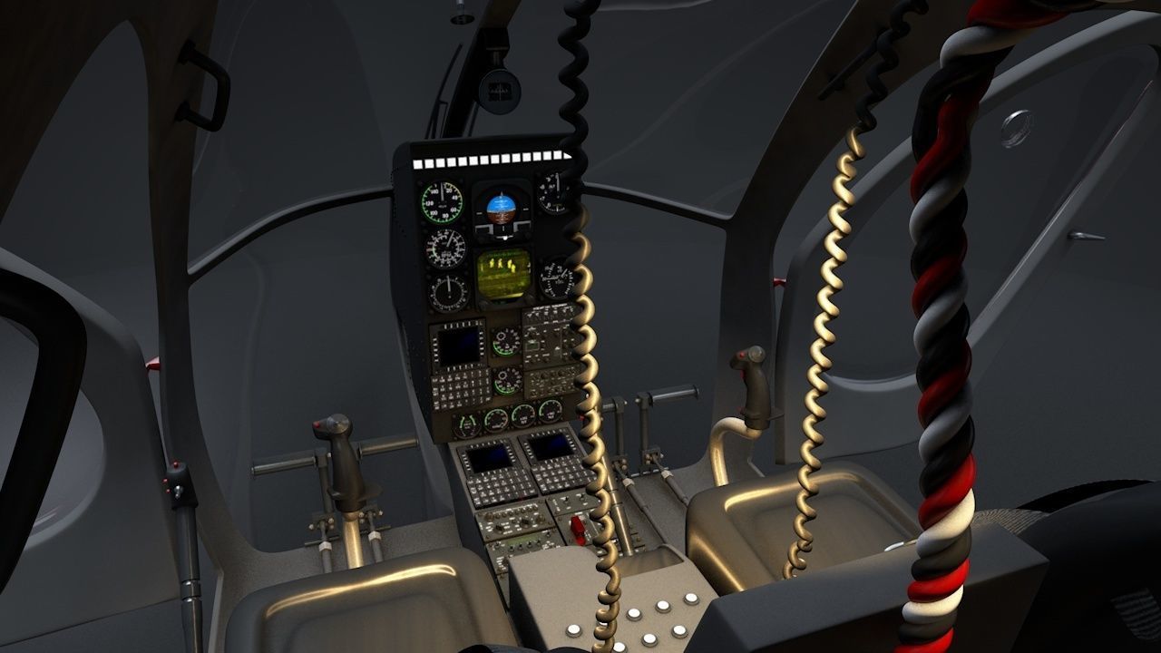 MD-520N NOTAR 3D model animated rigged | CGTrader