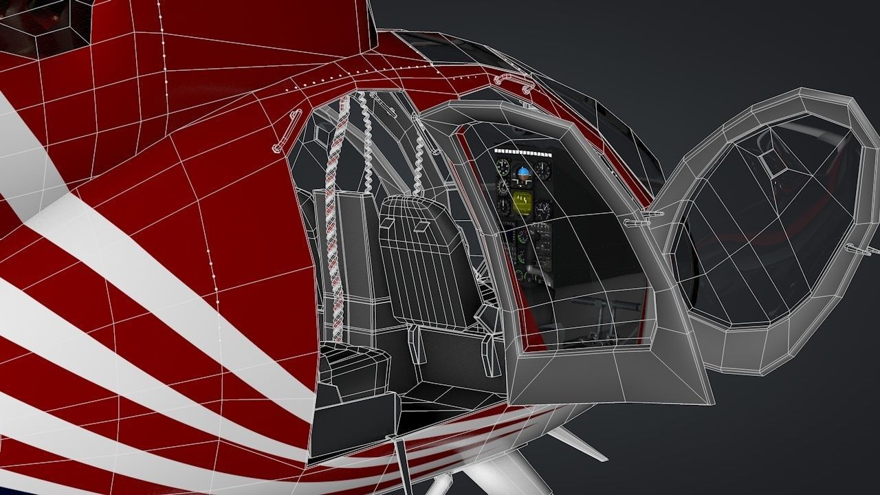 MD-520N NOTAR 3D model animated rigged | CGTrader