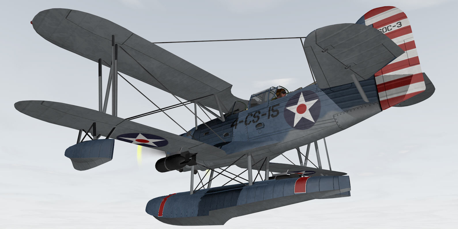 Curtiss SOC-3 Seagull 3D model | CGTrader