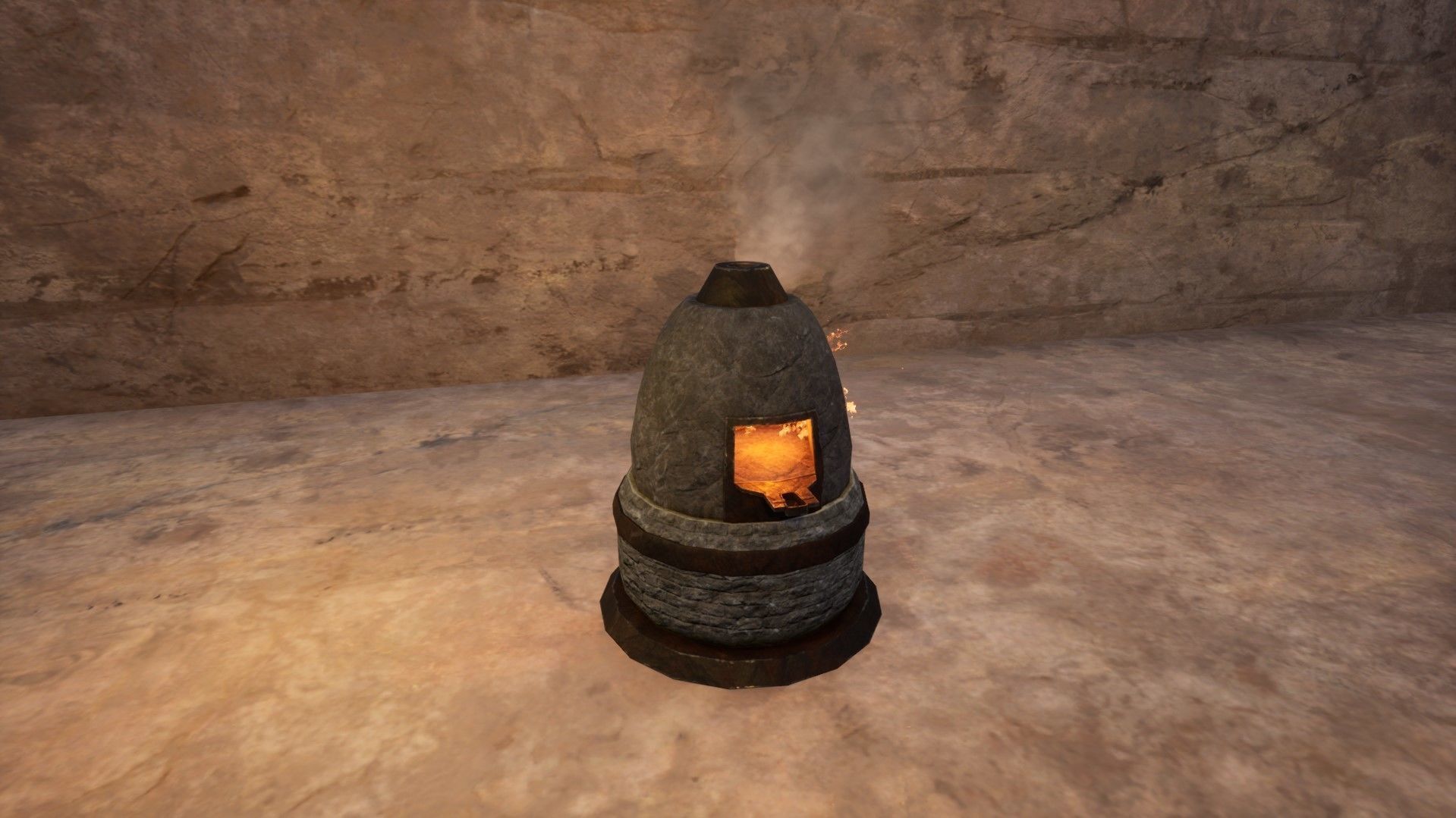 3D model Medieval Furnace Low Poly 3D Model VR / AR / low-poly | CGTrader