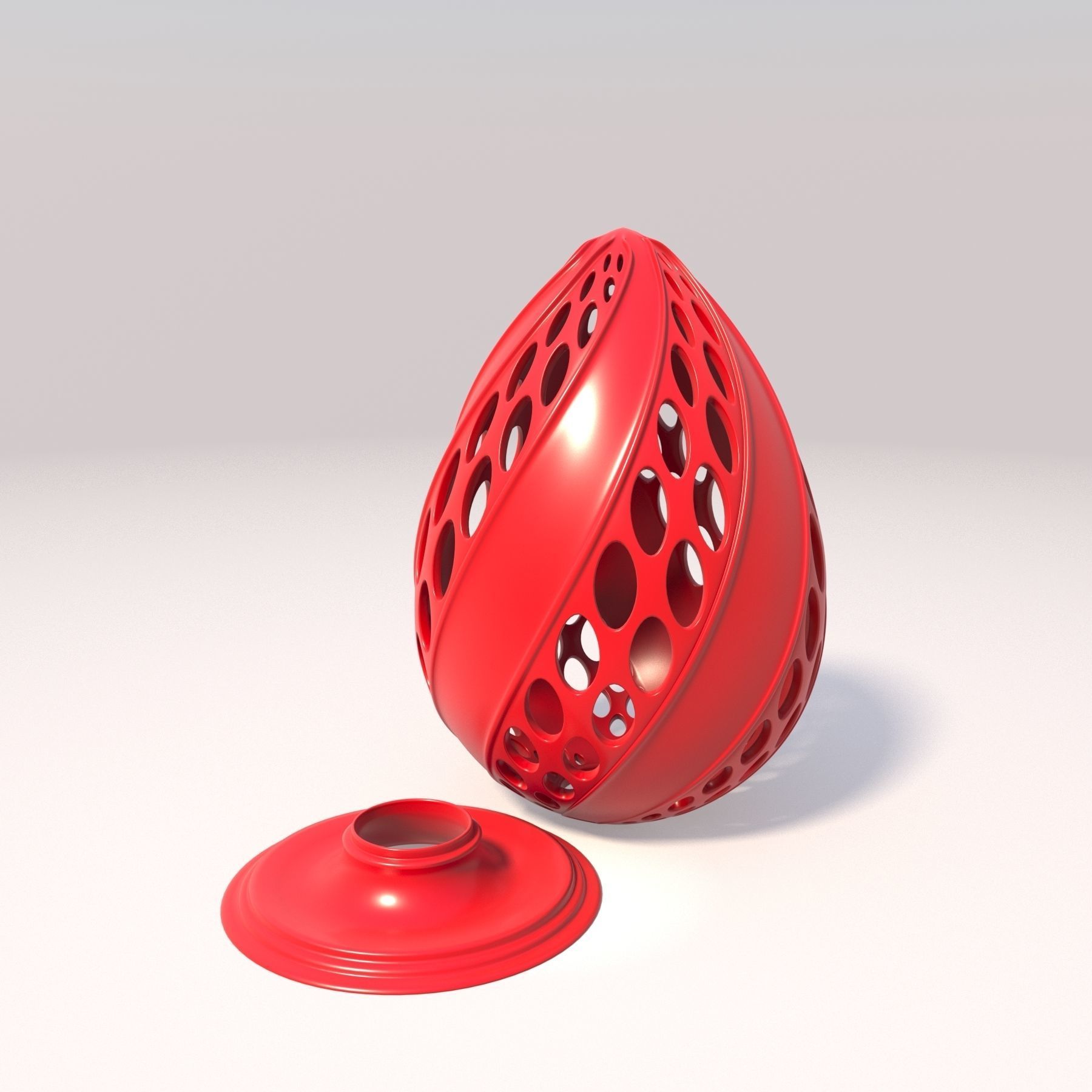 Easter egg 3D model 3D printable | CGTrader