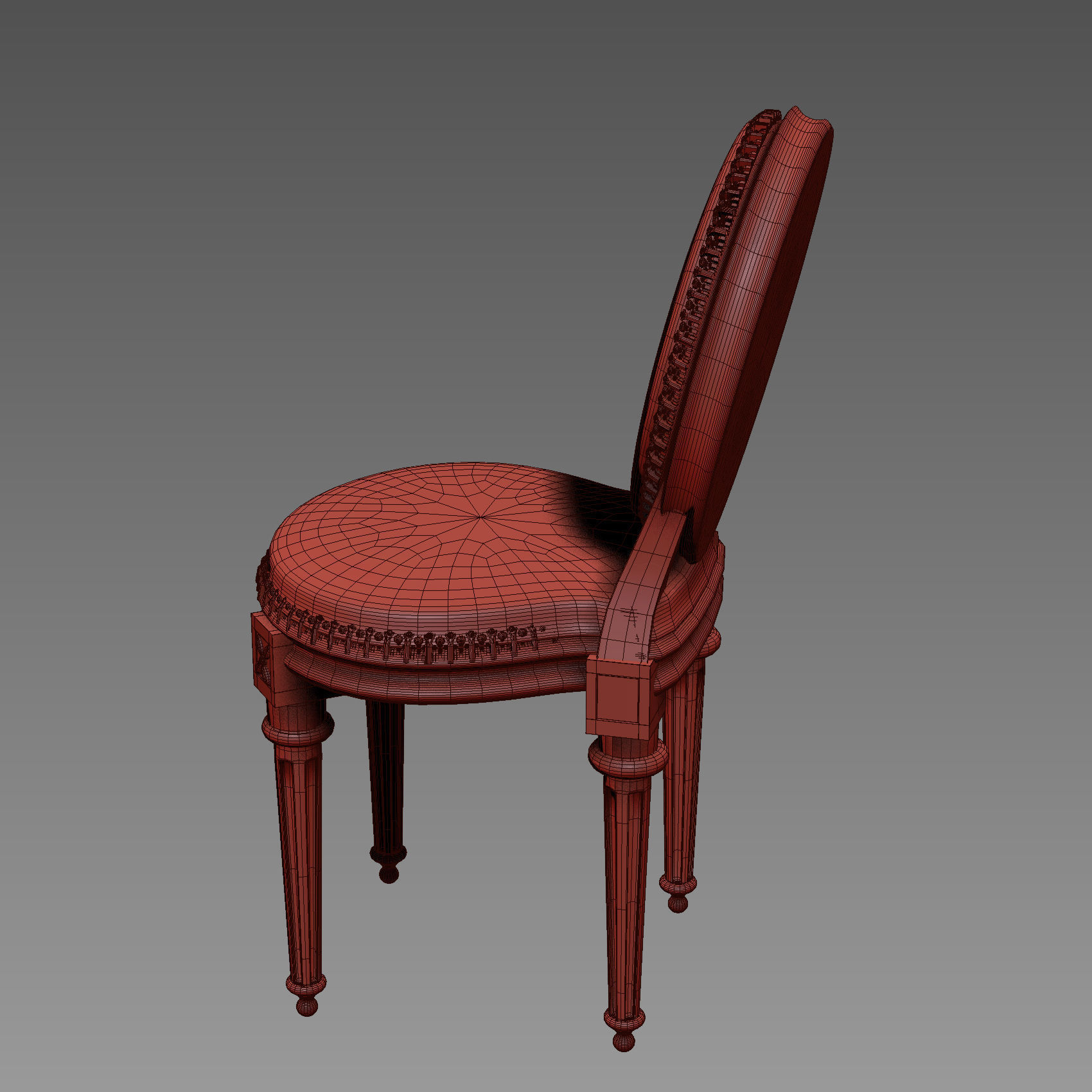 Classic chairs - JOHN HUTTON TEXTILES 3D model | CGTrader