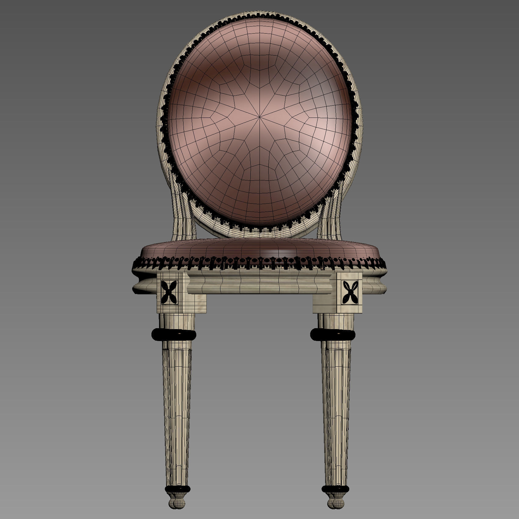 Classic chairs - JOHN HUTTON TEXTILES 3D model | CGTrader