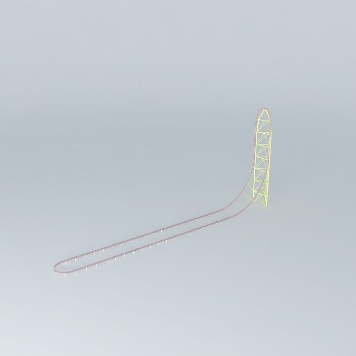 Top Thrill Dragster free 3D model | CGTrader