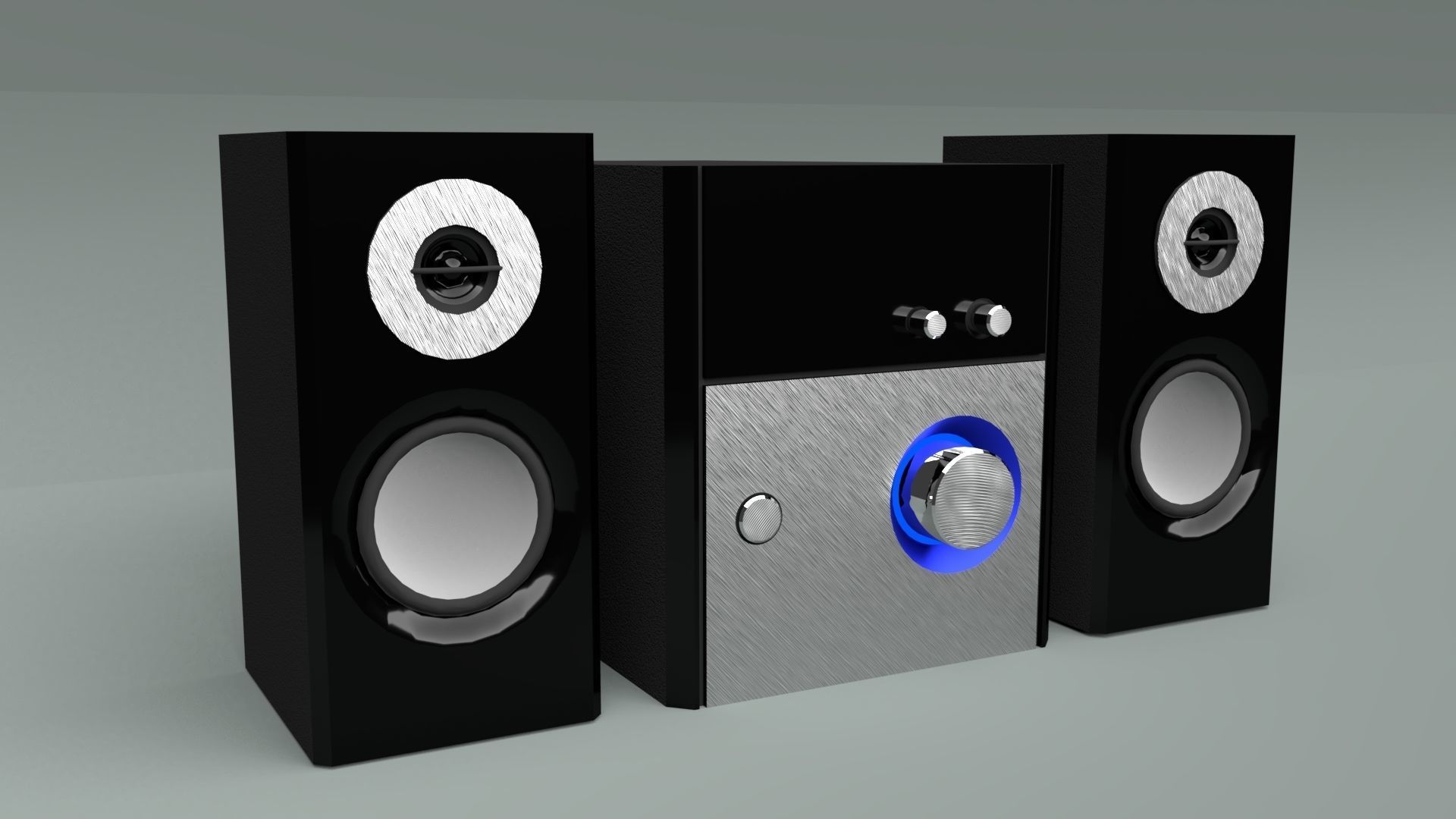 Speaker microlab M-880 3D model | CGTrader