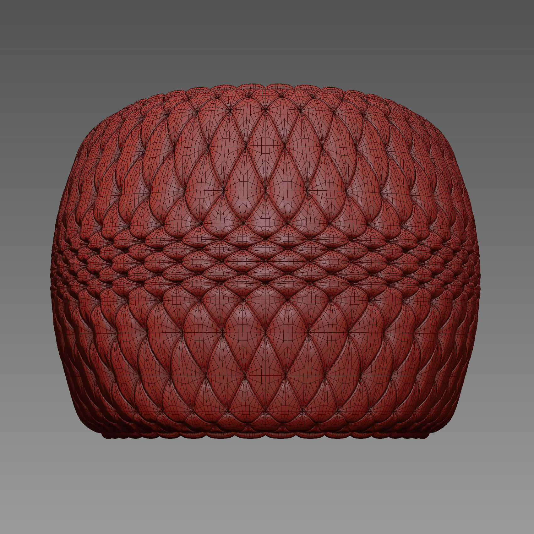 Moroso redondo armchair 3D model | CGTrader