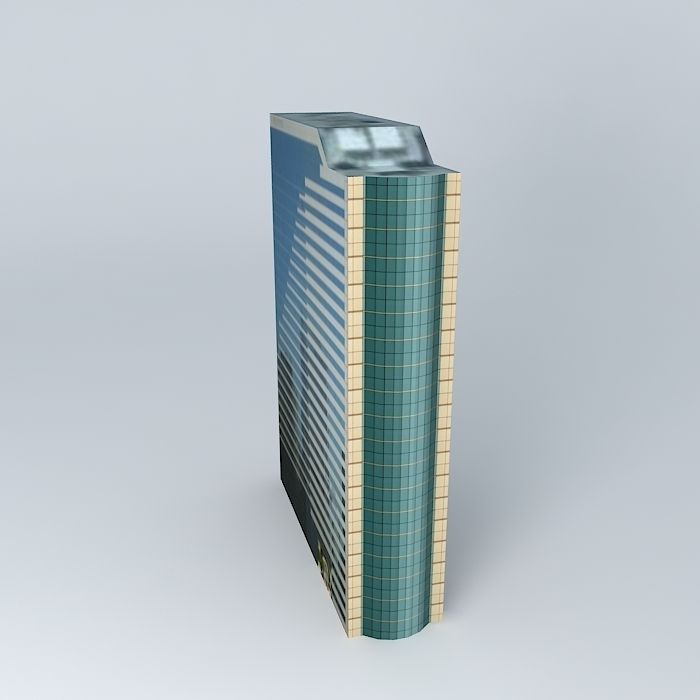 Cornishe Bank Tower free 3D model | CGTrader