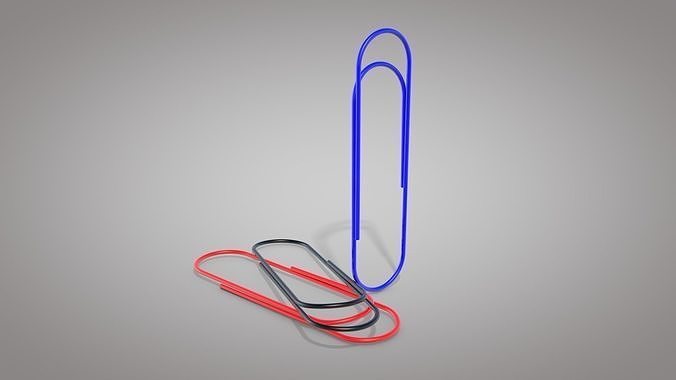 Paper Clip 3D Model 3D model | CGTrader