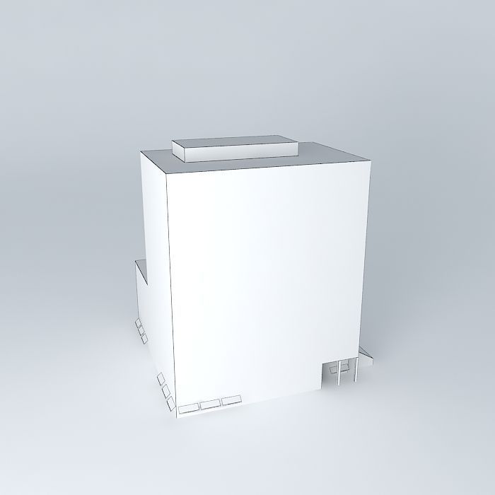 Portland Building free 3D model | CGTrader