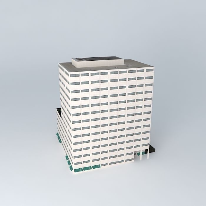Portland Building free 3D model | CGTrader