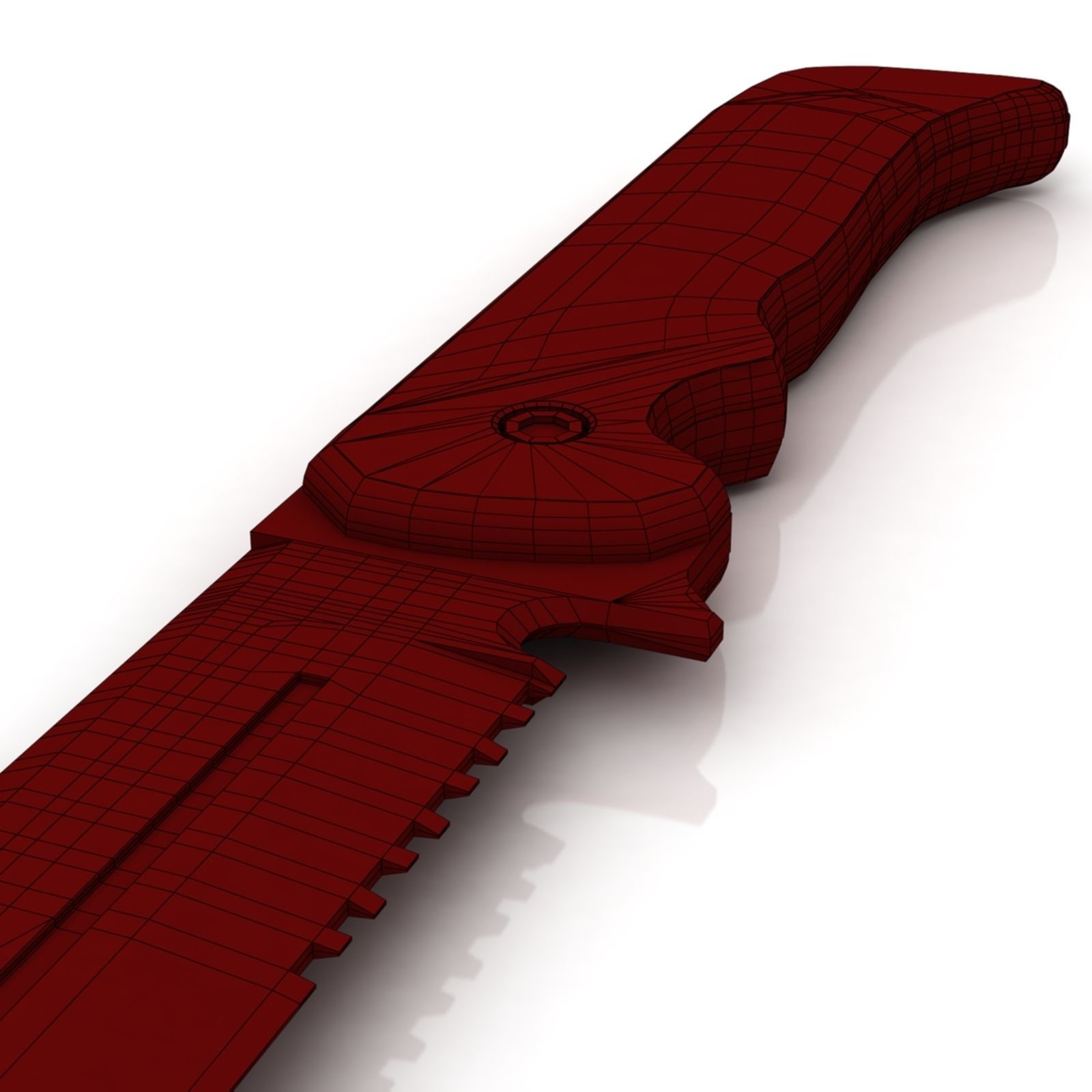 3D model ACB-90 Advanced Combat Blade VR / AR / low-poly | CGTrader