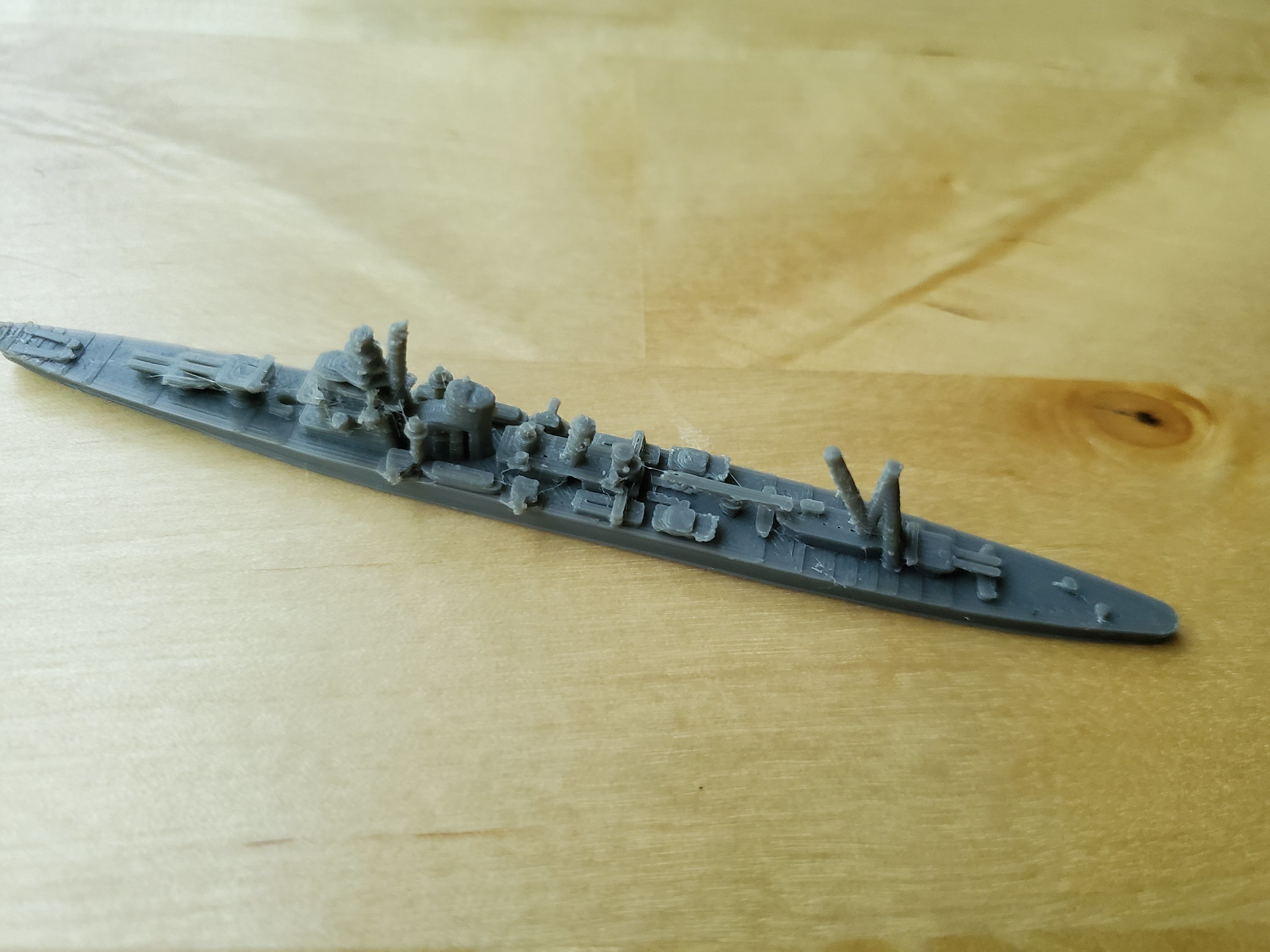 Japanese Furutaka Class Cruiser Warship 3D model 3D printable | CGTrader