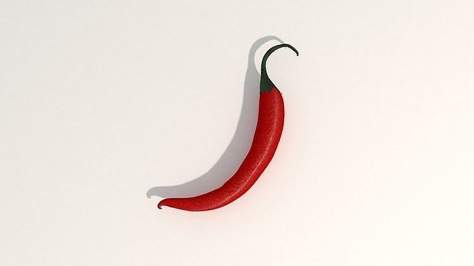 Pepper Chilli 3D model | CGTrader