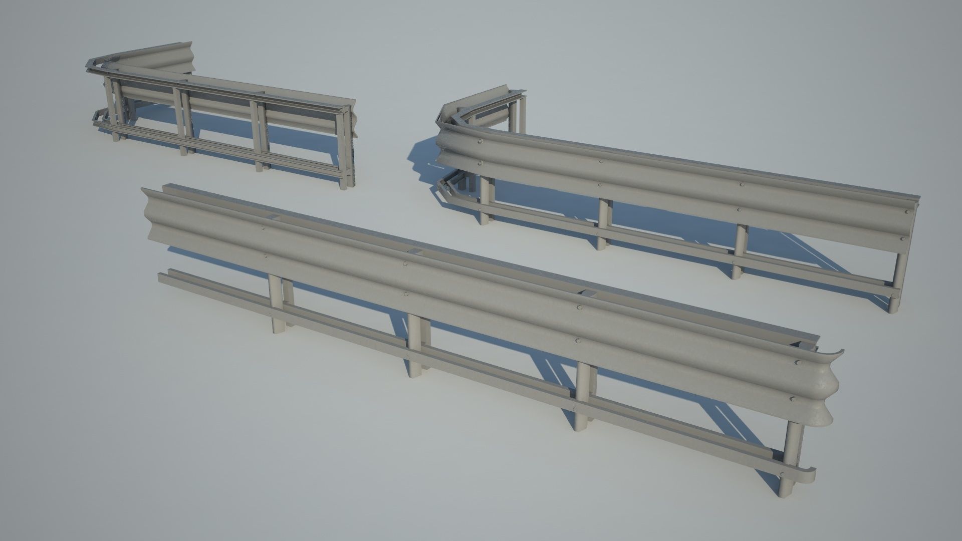 Guardrail 3D | CGTrader