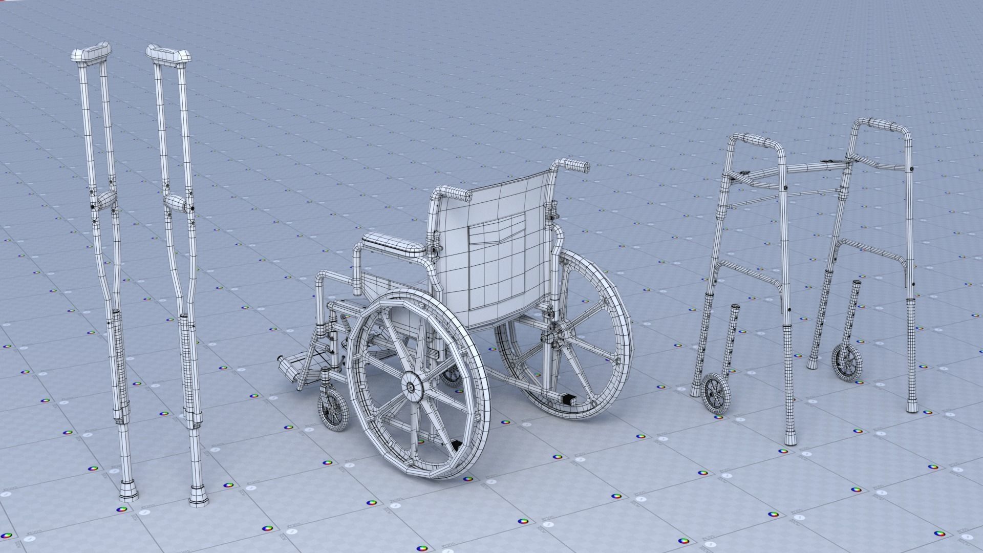 3D model Lower Limbs Supportive VR / AR / low-poly | CGTrader