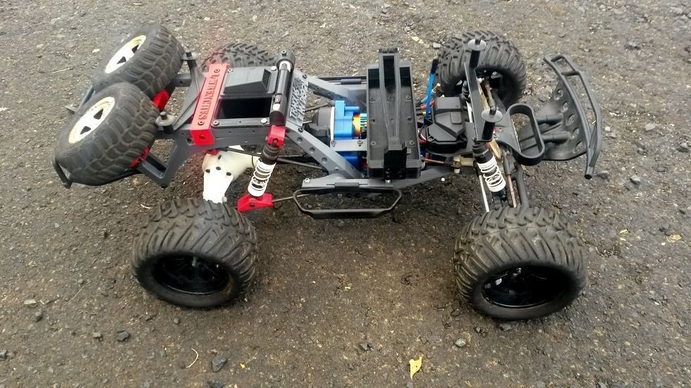Traxxas 2wd Solid Rear Axle Conversion 3D model 3D printable | CGTrader