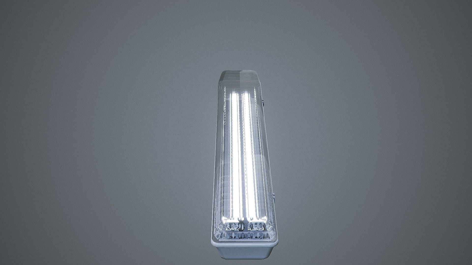 3D model Fluorescent Light Strip VR / AR / low-poly | CGTrader