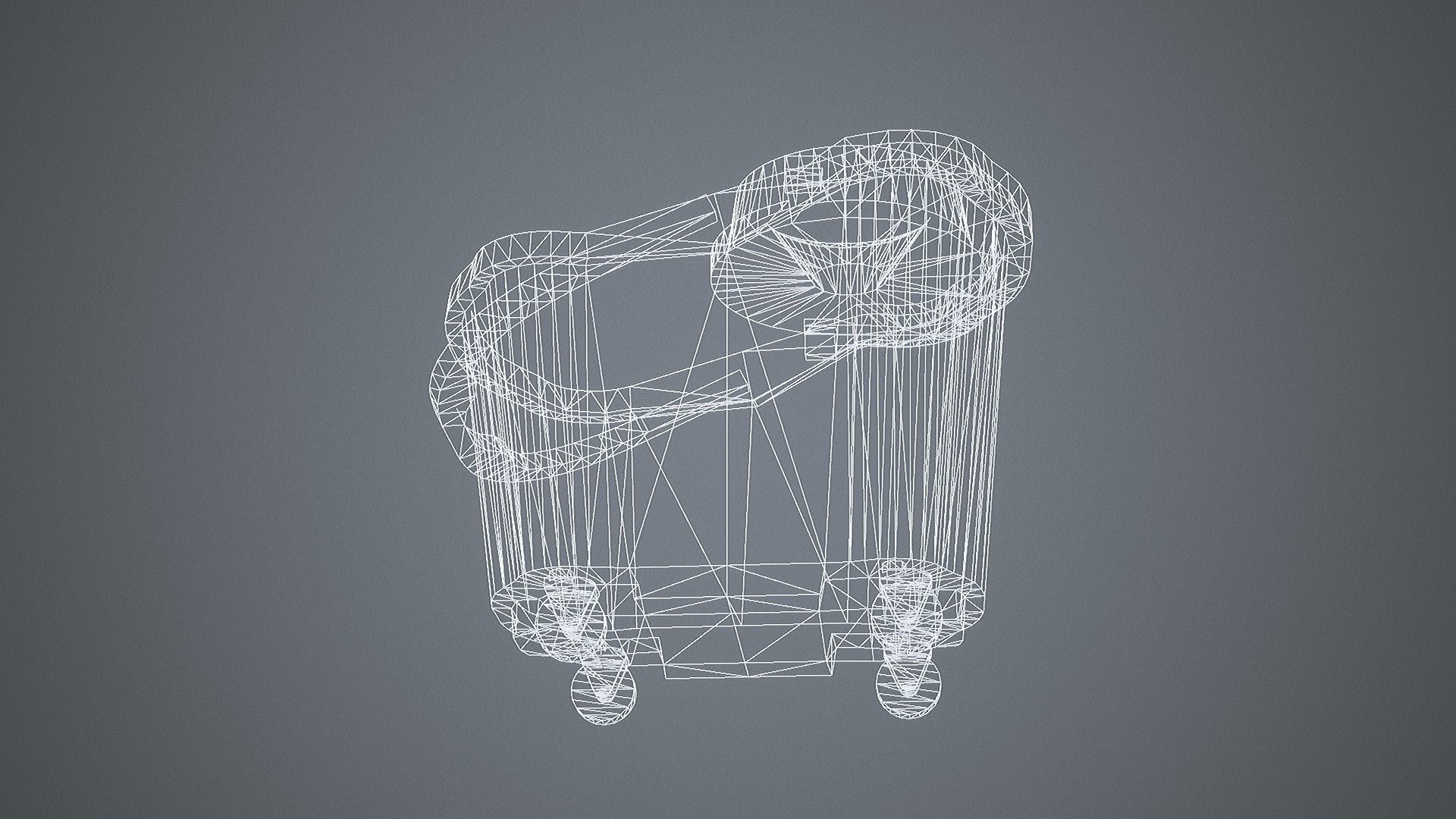 3D model Mop Bucket VR / AR / low-poly | CGTrader