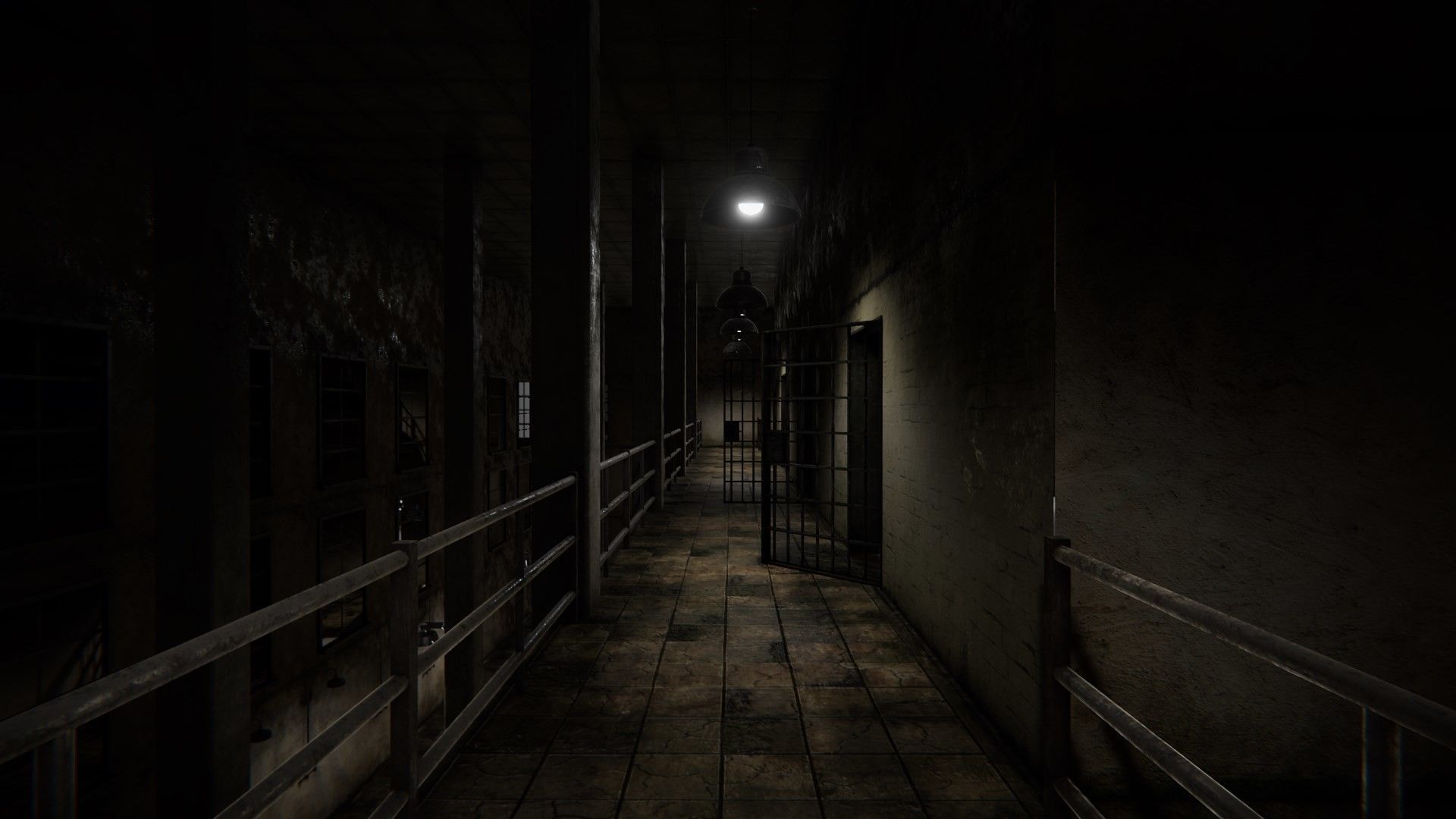 3D model HQ Modular Prison VR / AR / low-poly | CGTrader