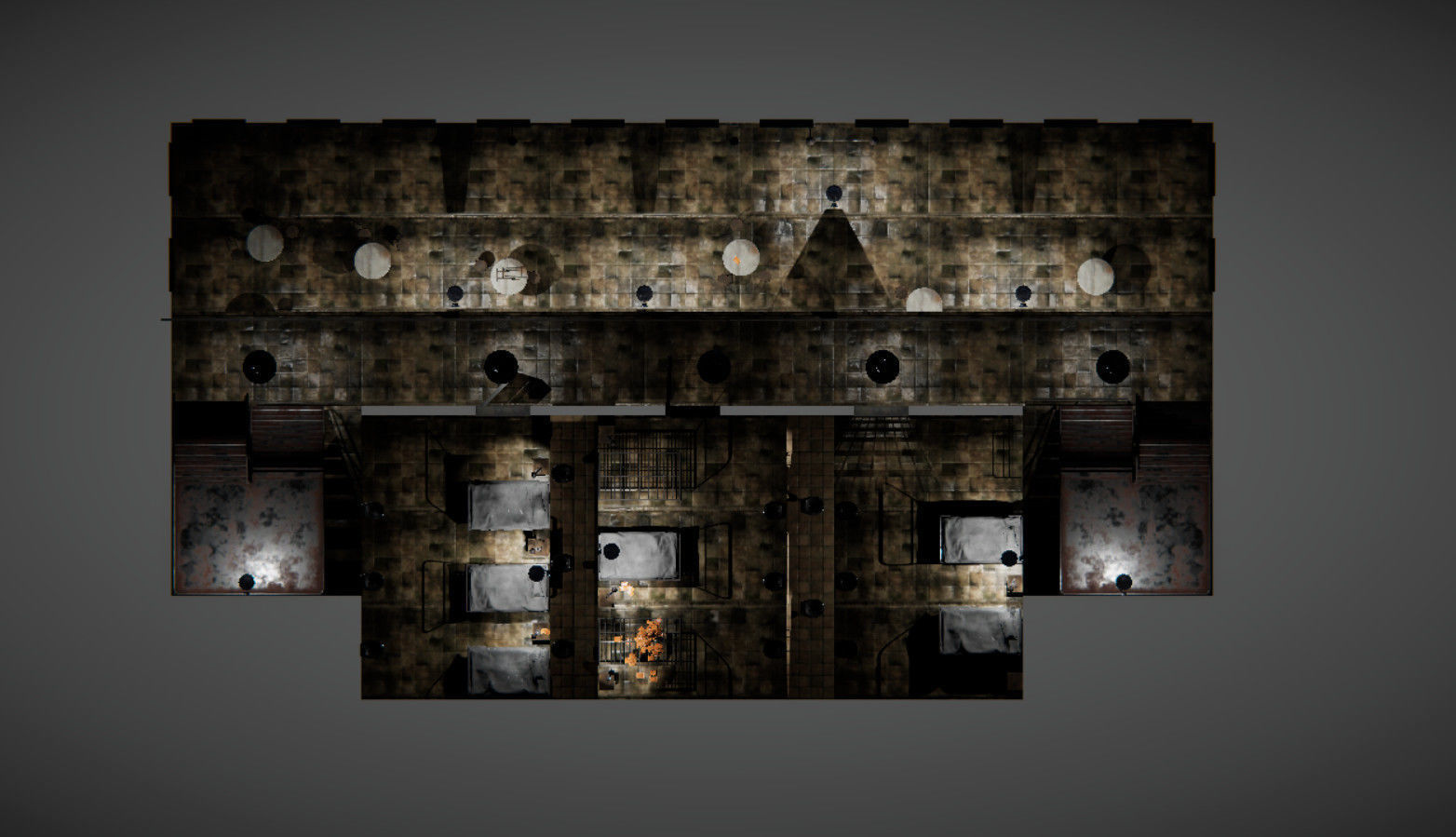 3D model HQ Modular Prison VR / AR / low-poly | CGTrader