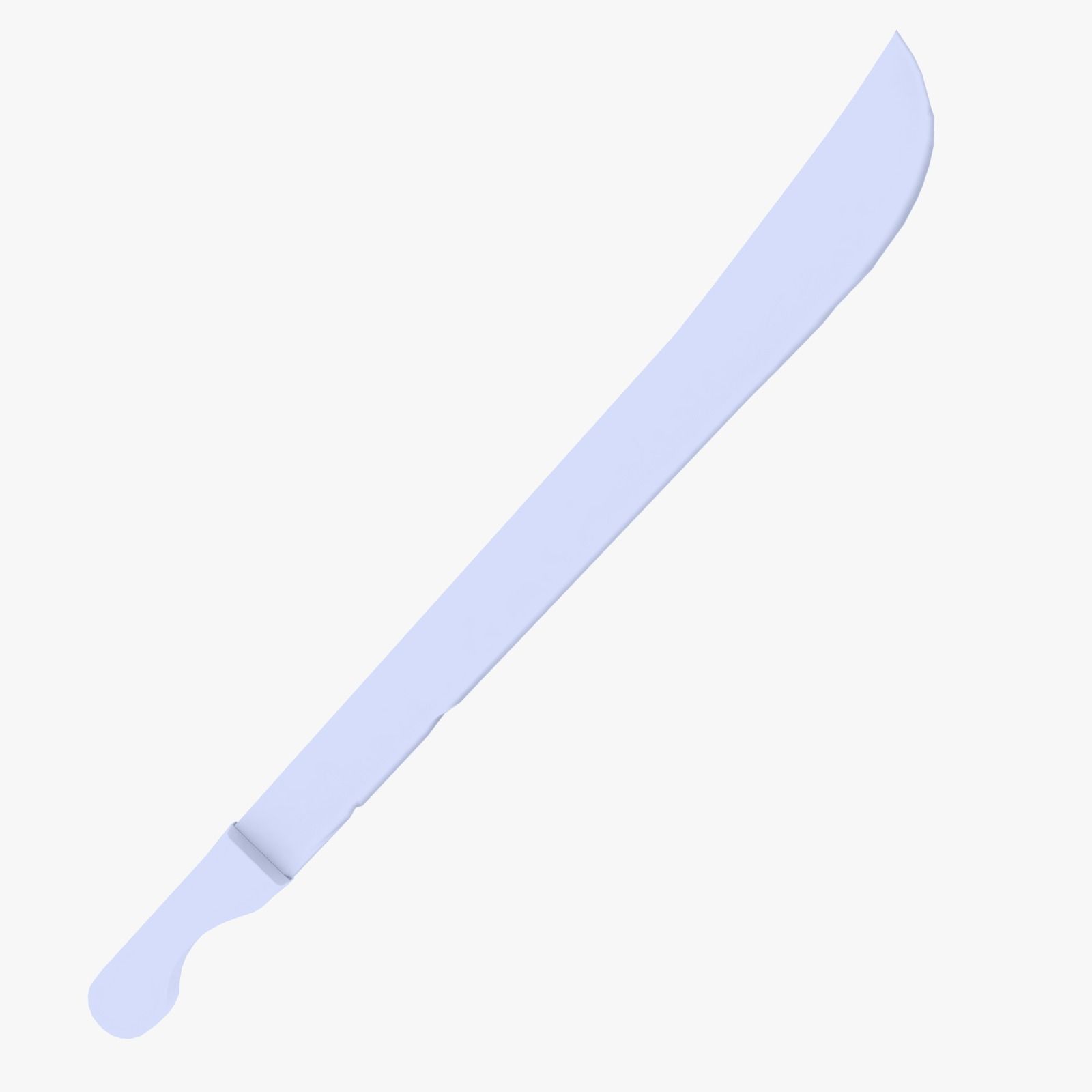 3D model Machete low poly VR / AR / low-poly | CGTrader