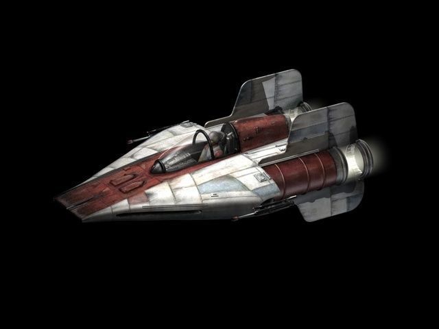 star wars a-wing free 3D model | CGTrader