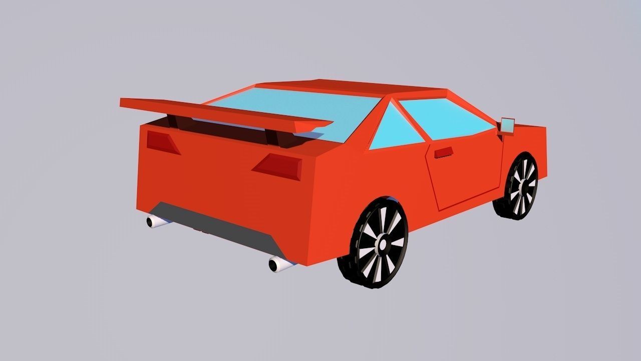 Racing car free 3D model | CGTrader