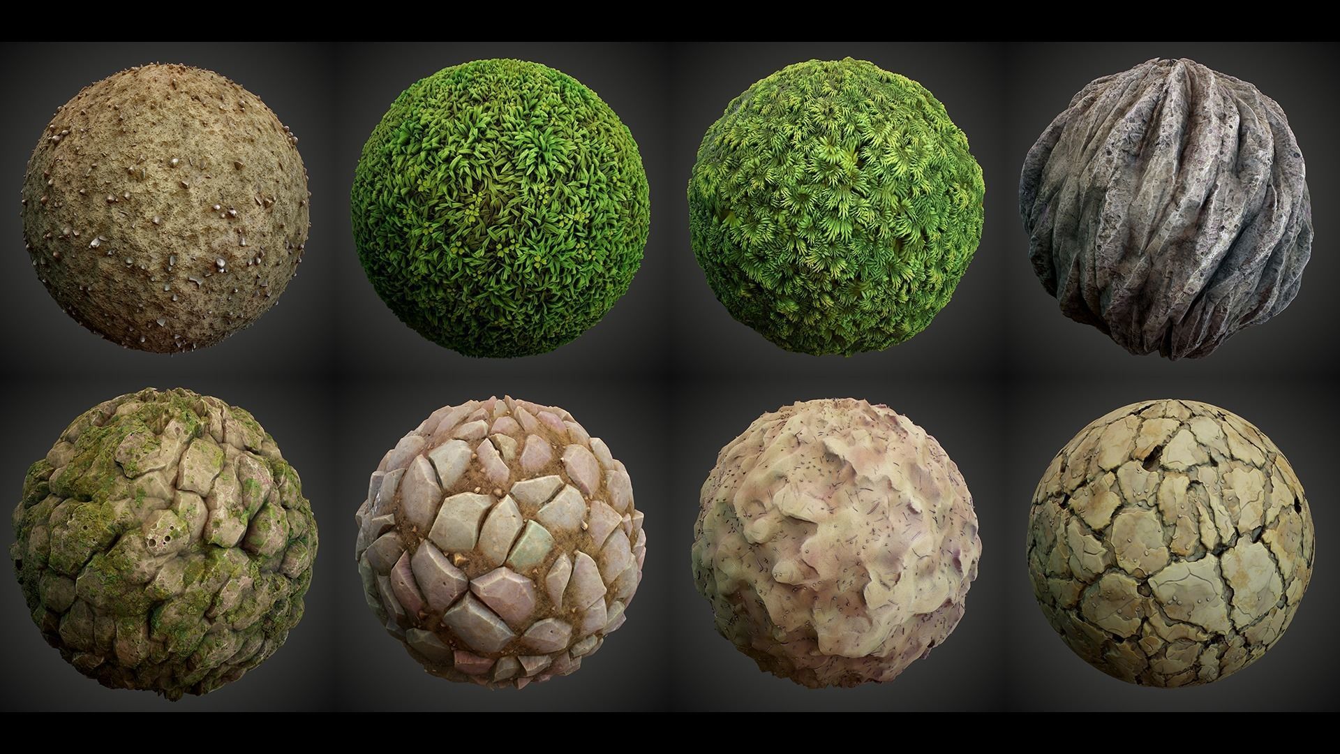 Stylized Summer Forest Materials Texture | CGTrader