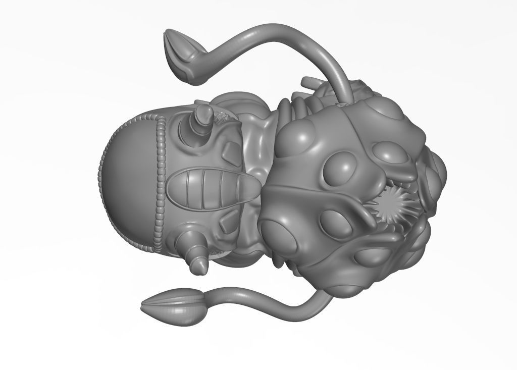 Alien Bulbasaur 3D model 3D printable | CGTrader