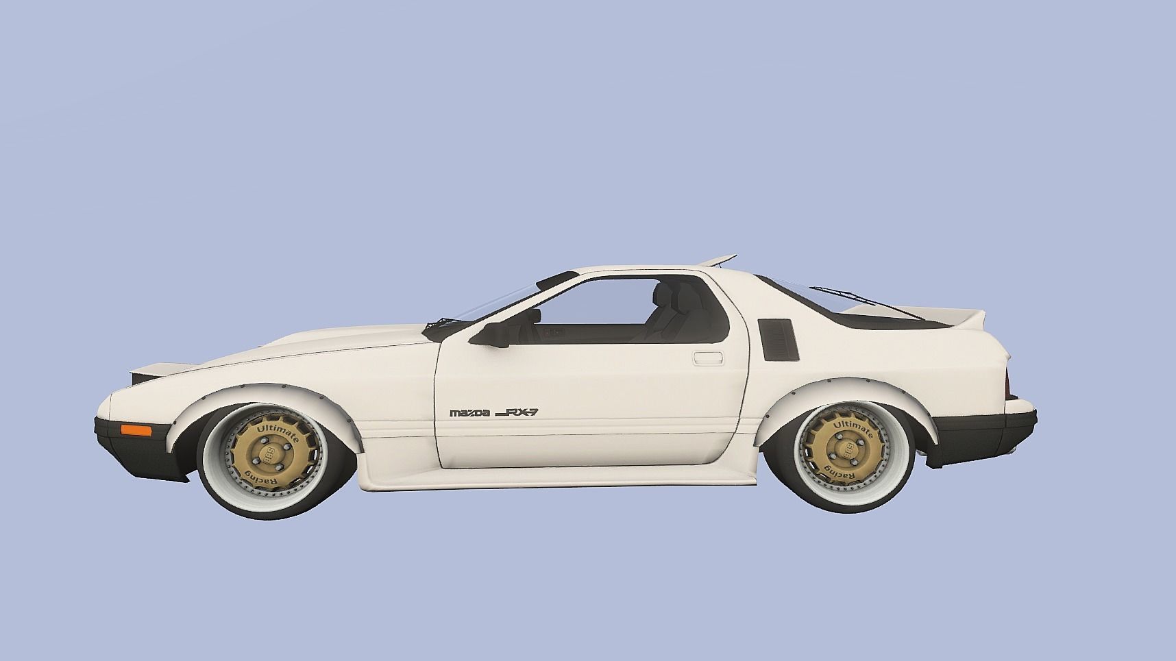 3D model Mazda RX-7 2nd generation VR / AR / low-poly | CGTrader