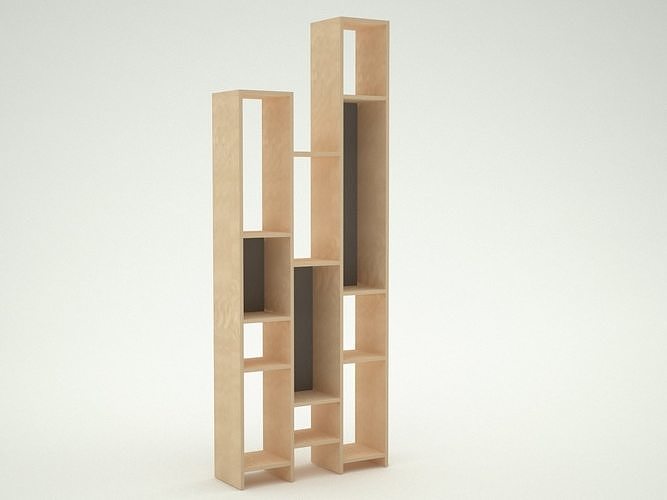 Display shelf 1 free 3D model | CGTrader