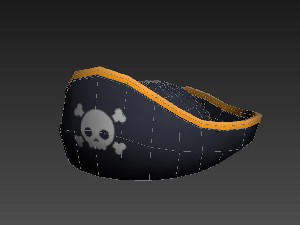 3D model Pirate Hat VR / AR / low-poly | CGTrader