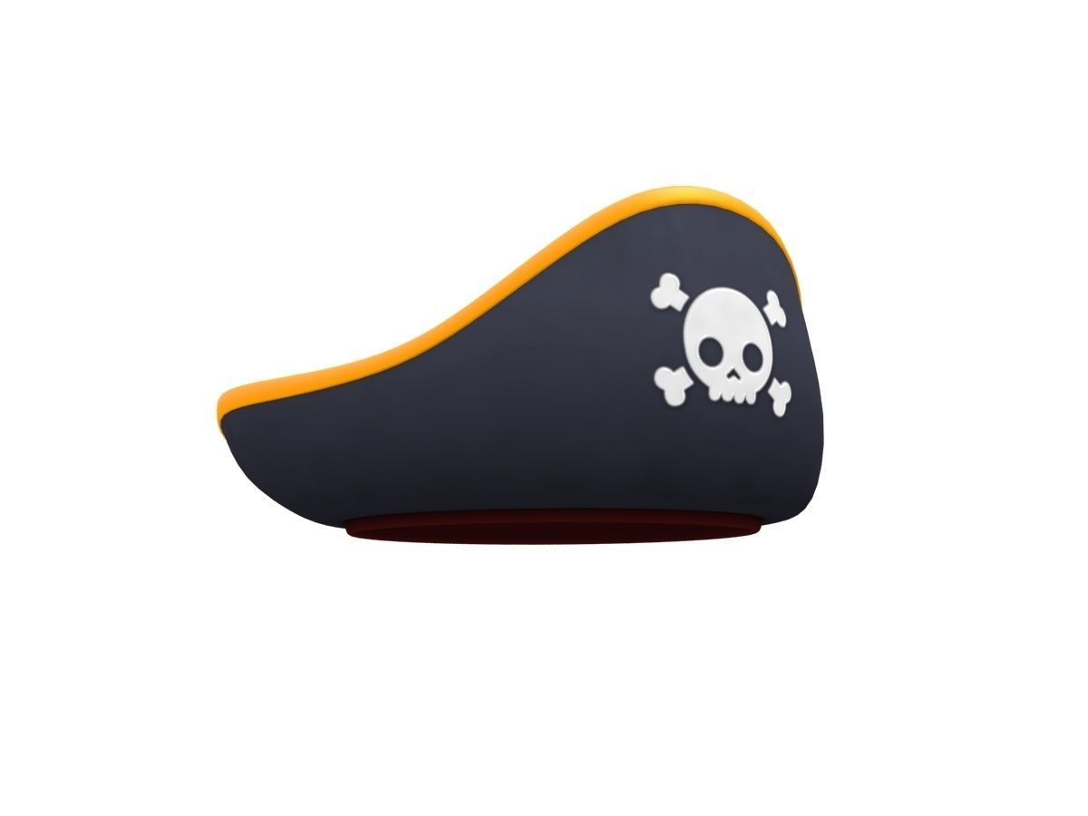 3D model Pirate Hat VR / AR / low-poly | CGTrader