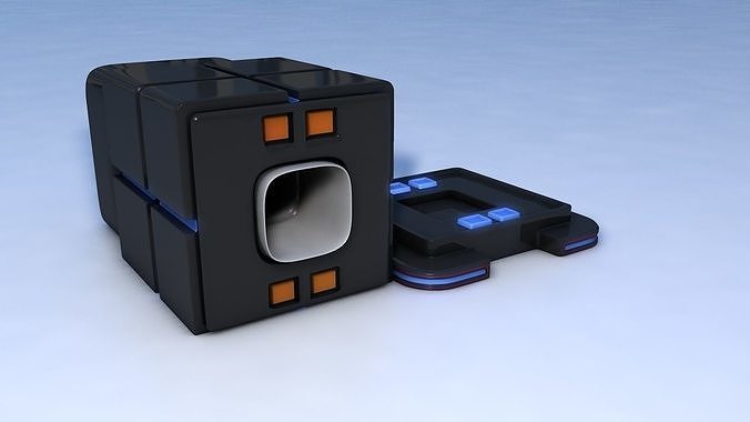 Pyro Blaster free 3D model | CGTrader