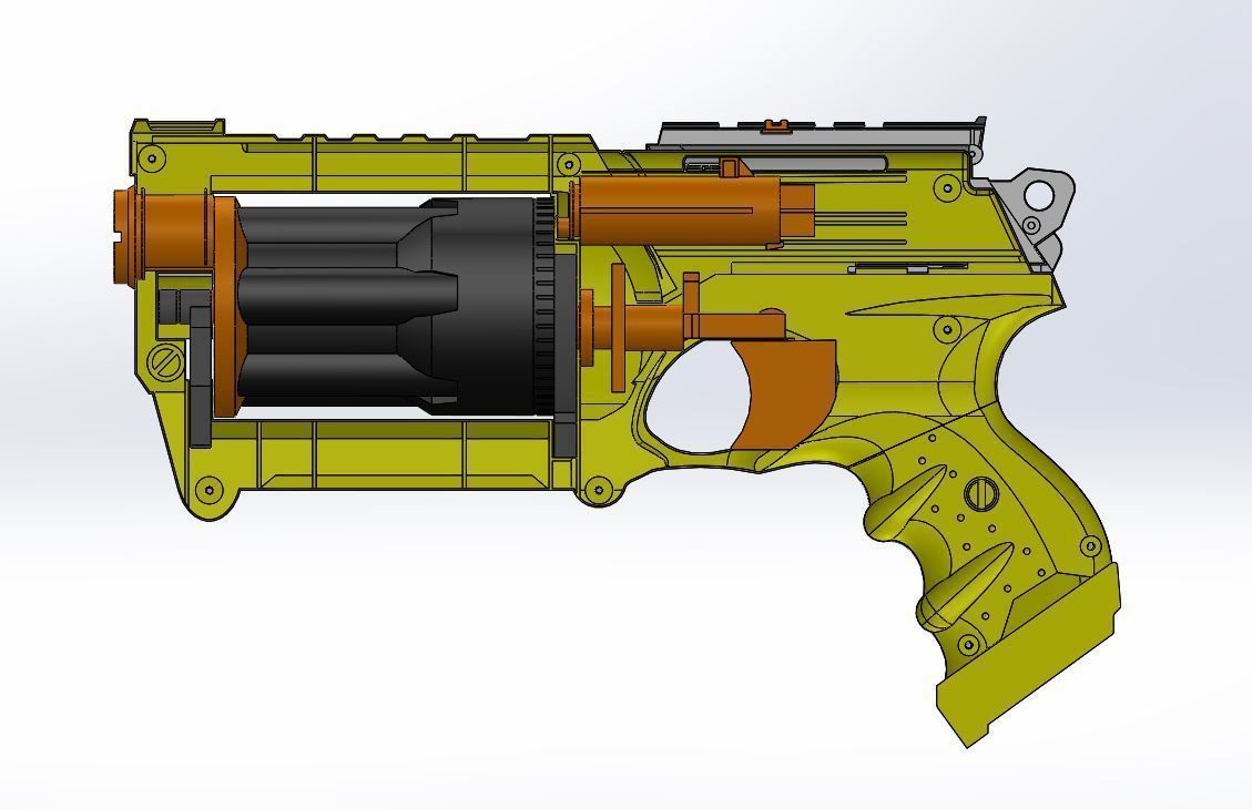 3D Nerf Gun Maverick Model 3D model | CGTrader