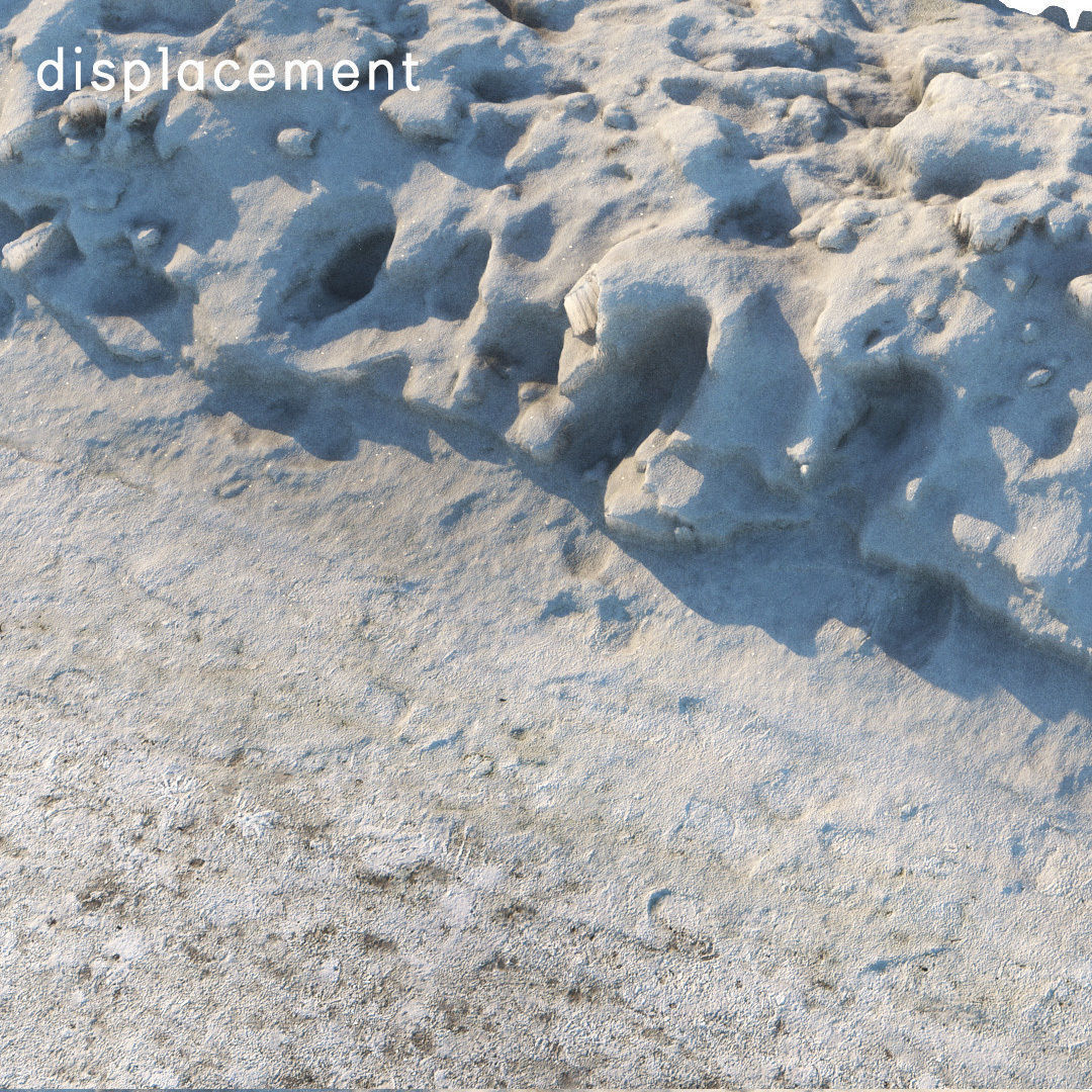3D model Seamless winter pavement VR / AR / low-poly | CGTrader