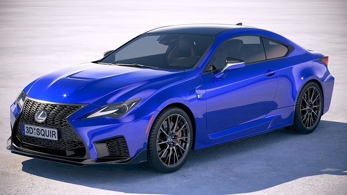 Lexus RC F 2020 3D model | CGTrader