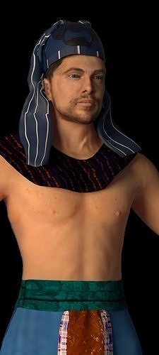 3D model caucasian man VR / AR / low-poly | CGTrader