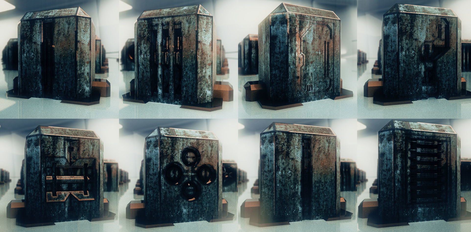 Surface Details For Boolean Operations Vol 2 3d Model Cgtrader