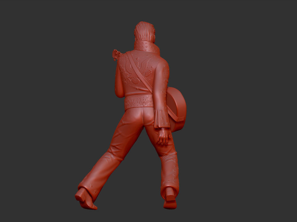 Elvis Presley 3D model 3D printable | CGTrader