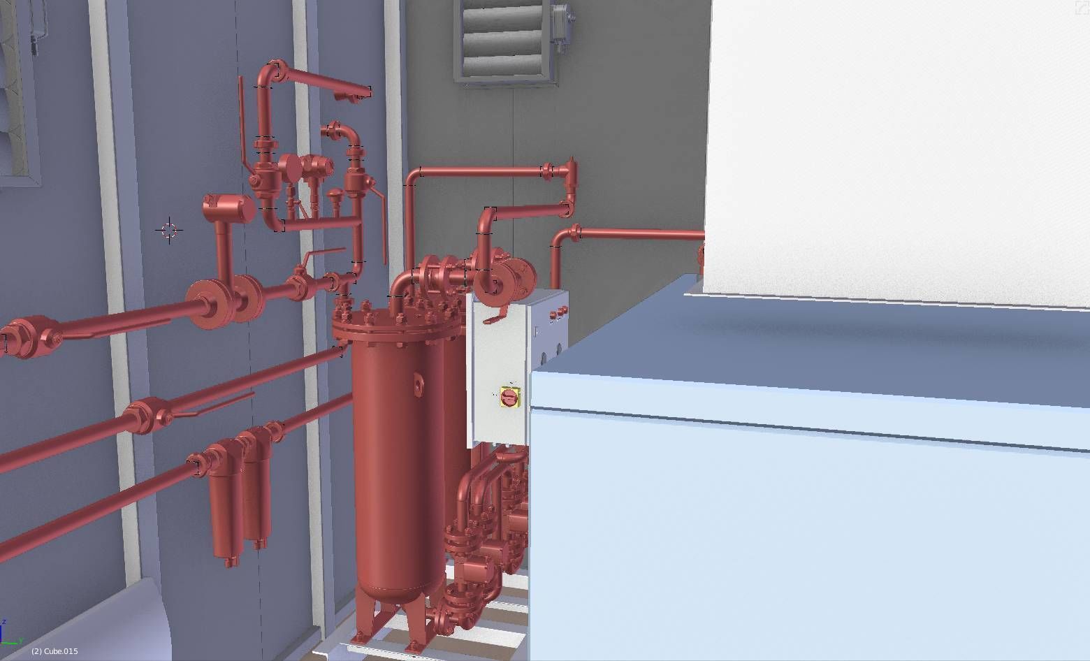 3D model Gas room VR / AR / low-poly | CGTrader