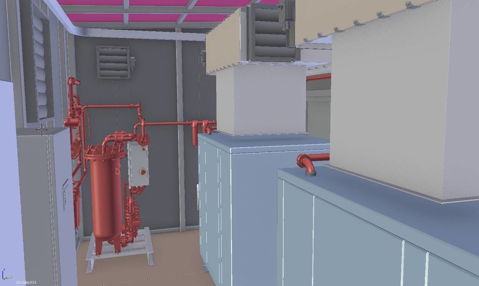 3D model Gas room VR / AR / low-poly | CGTrader