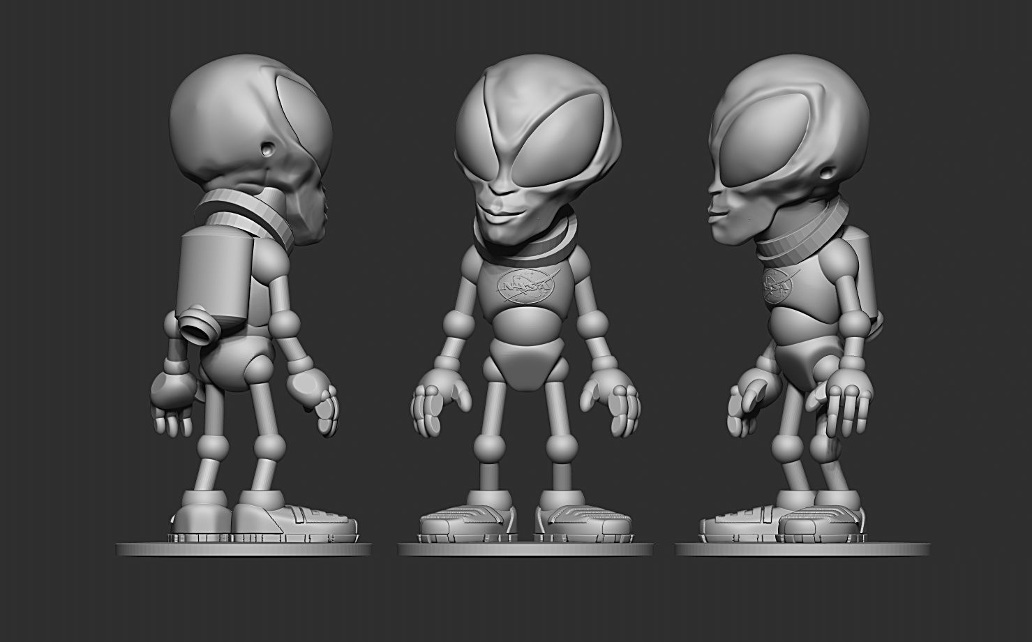 aliens 3D model 3D printable | CGTrader