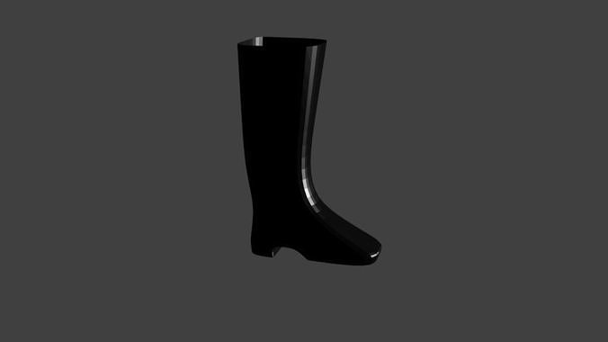 Boot for character free VR / AR / low-poly 3D model | CGTrader