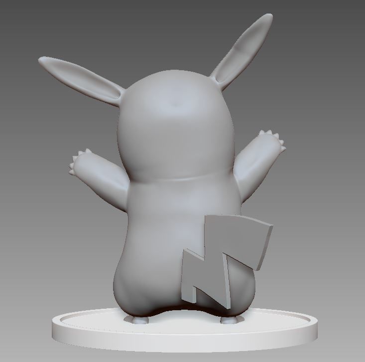 Pikachu 3D model 3D printable | CGTrader