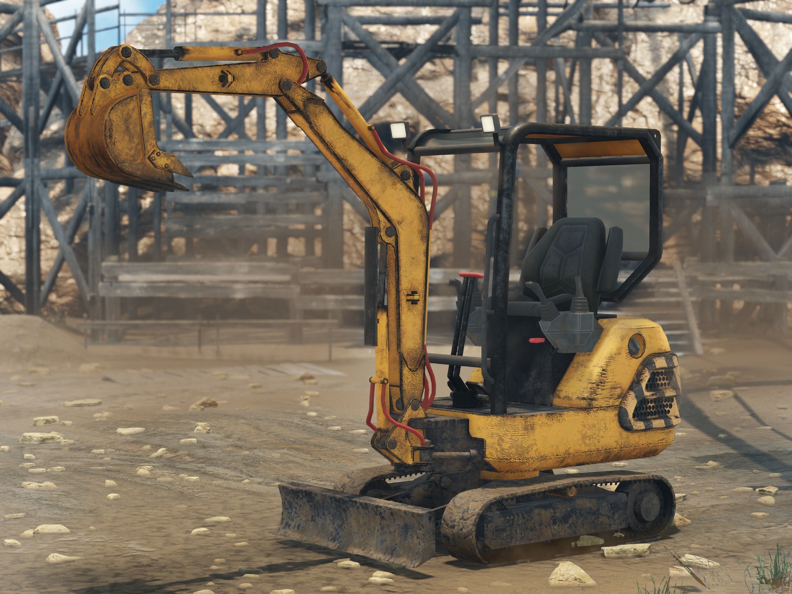 3D model Construction Machinery - Excavator VR / AR / low-poly | CGTrader