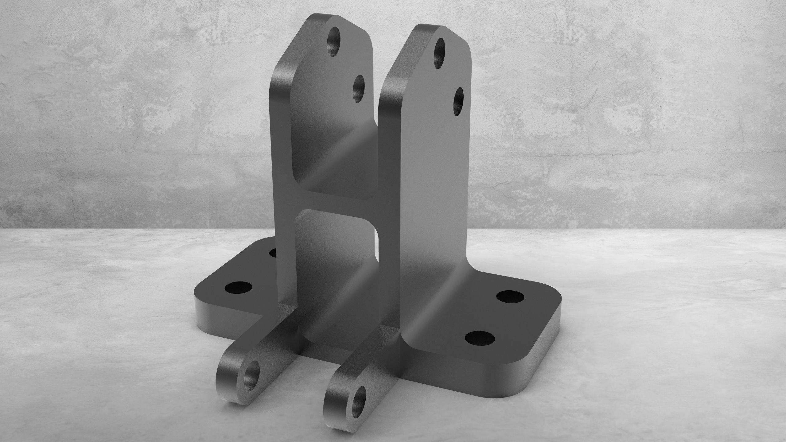Manufactured Metal Holder 3D model | CGTrader