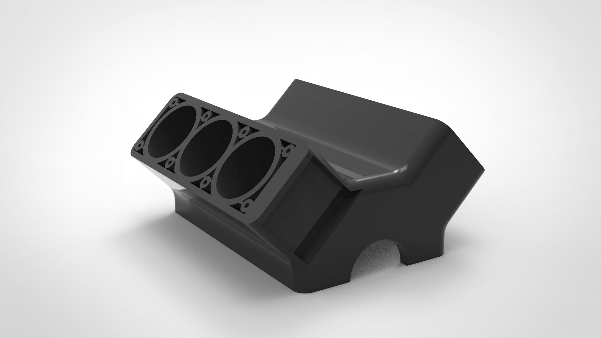3d Model Engine Block V6 Cgtrader