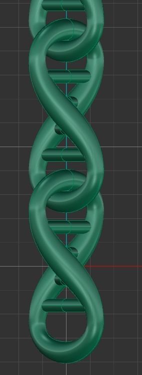 DNK chain 3D model 3D printable | CGTrader