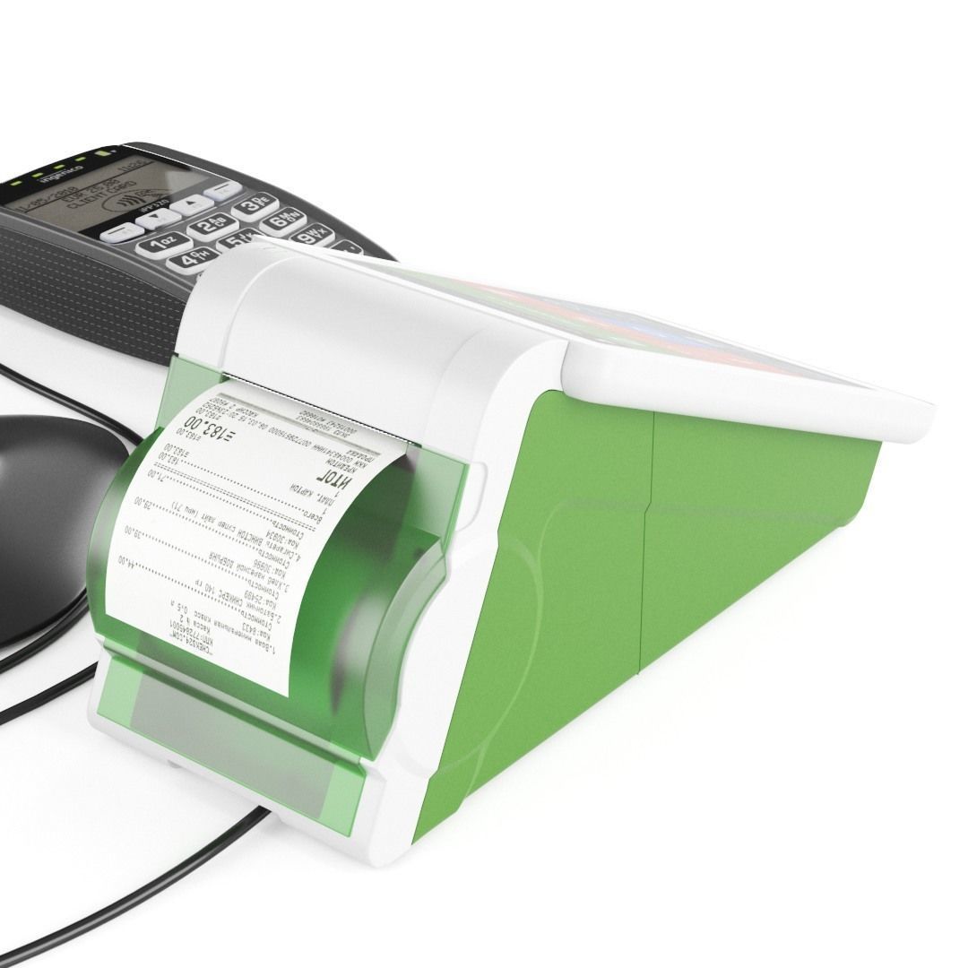 POS terminal Evotor 7-2 3D model | CGTrader